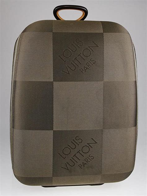 Louis Vuitton Terre Damier Geant Canvas Conquerant 65 Rolling Suitcase