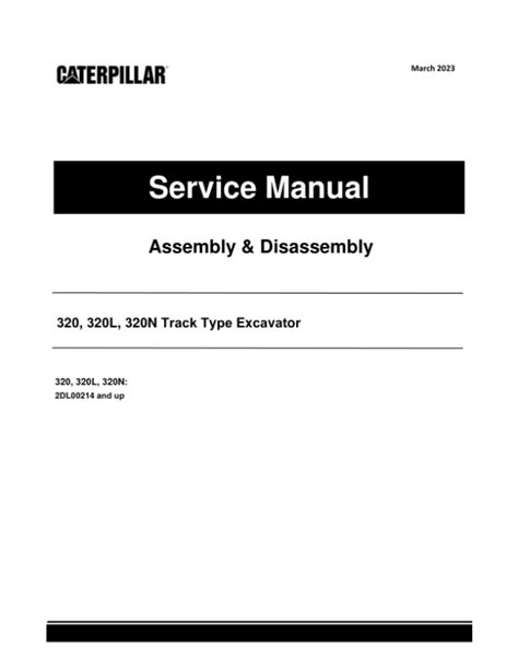 Caterpillar 320 330 Excavator Electronic Service Manual