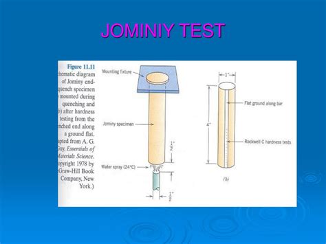 What Is A Jominy Hardness Test At Carroll Zabala Blog