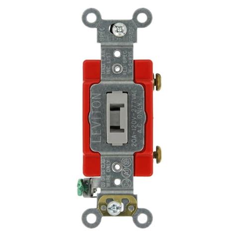 Reviews For Leviton 20 Amp Industrial Grade Heavy Duty Single Pole