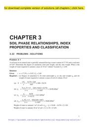 Sample Solution Manual Of Geotechnical Engineering Principles And Practices Of Soil Mechanics