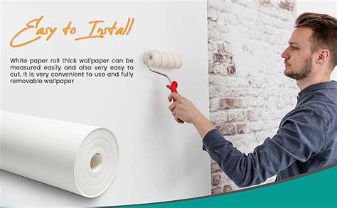 Winsome 1000 Grade Lining Paper For Walls Heavy Duty Plain White