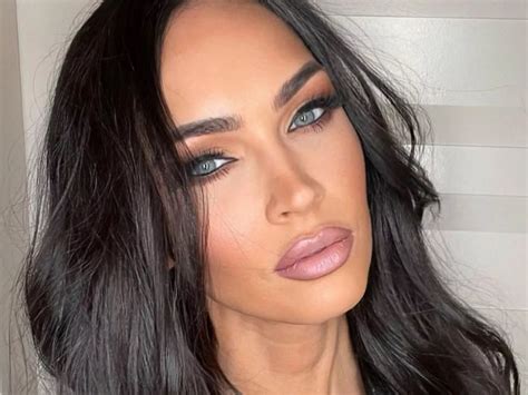 Megan Fox Dark Hair