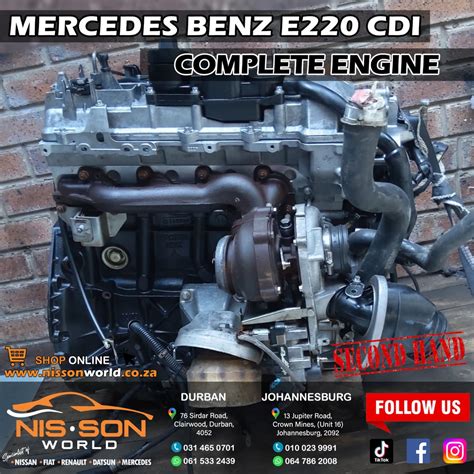 Mercedes Benz E220 Cdi Complete Engine Kloof Gumtree South Africa