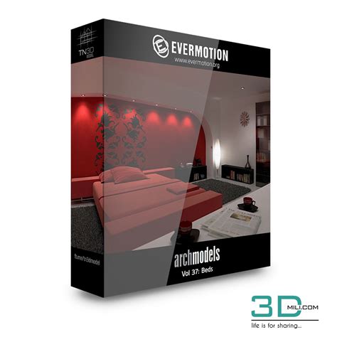 Evermotion Archmodels Vol 37 Beds 3dmili 2025 Download 3d Model Free 3d Models 3d Model
