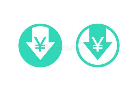 Cost Reduction Icon Image Isolated On White Background Vector