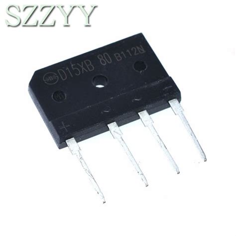 5pcs D15xb80 Zip 4 D15xb 60 Bridge Rectifier 80 Th