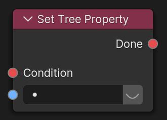 Set Tree Property UPBGE Manual