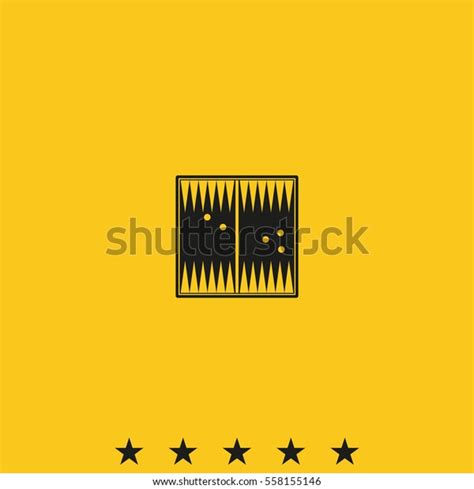 Backgammon Icon Stock Vector Royalty Free 558155146 Shutterstock