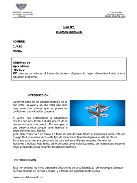 Problemas Morales Pdf Moralidad