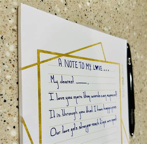 Handwritten Personalized Love Note Simple Elegant Bizzyfont Etsy