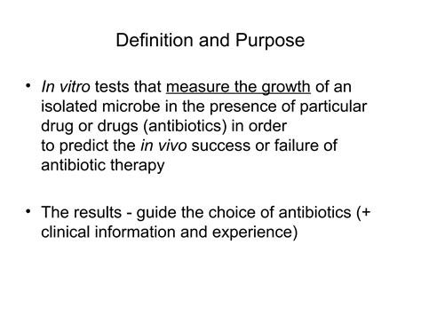 Antimicrobial Susceptibility Testing Basic Elements Ppt