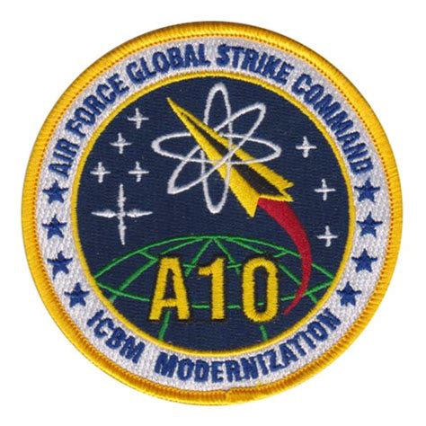 Afgsc A10 Directorate Patch Air Force Global Strike Command Patches