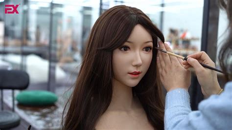 Do You Know How Is Silicone Doll Wears Makeup Exdoll Will Tell You