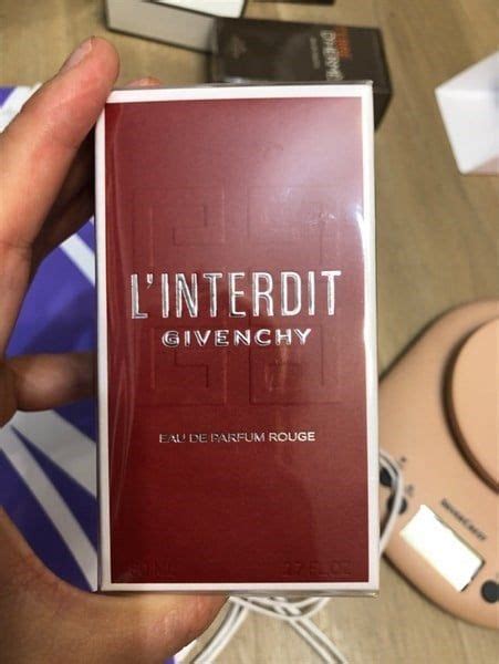 NƯỚc Hoa Givenhy Interdit BẢn 80ml Eau De Parfum ĐỎ MỚi 2021 Mỹ Phẩm Socutelipstick Tiệm Socute