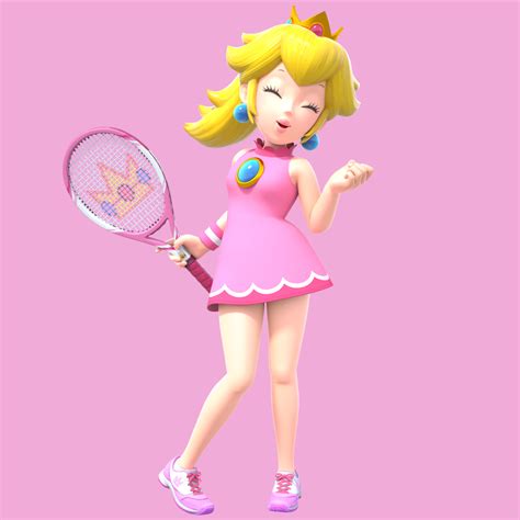 Princess Peach Tennis Outfit