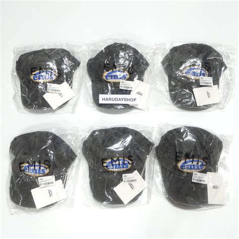 หมวก Emis สี Charcoal ลูกฟูก Renewal Harudayshop