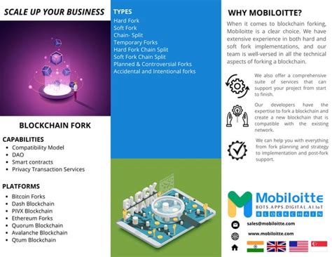 Blockchain Fork Development Ppt