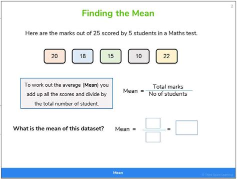 What Is Mean In Math Examples And Questions For Primary School
