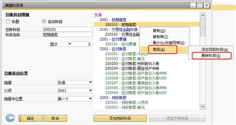 Sap B1 编辑科目表（控制科目）sap科目表的控制科目 Csdn博客