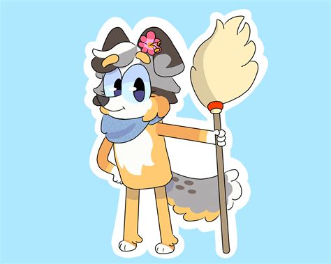 Calypso Bluey Drawing