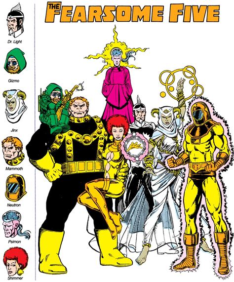 Fearsome Five New Earthgallery Dc Database Fandom