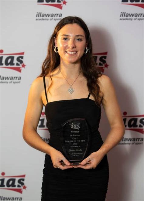 Sienna Clarke Rewarded With Prestigious Ias Award Off The Back Of