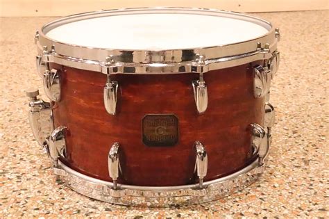 Gretsch 8x14 Snare Drum Rosewood Vintage 1980s Reverb