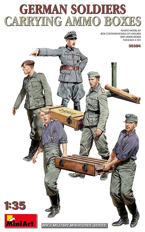 Miniart 35384 German Soldiers Carrying Ammo Boxes Armorama™