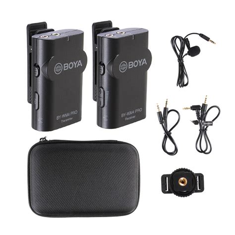 BOYA - MICROFONO DIGITAL INALAMBRICO - BY-WM4 PRO | Audio Store