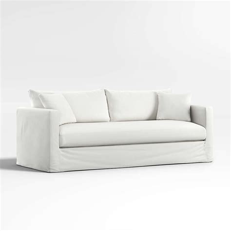 Willow Ii Slipcovered Queen Sleeper Reviews Crate And Barrel