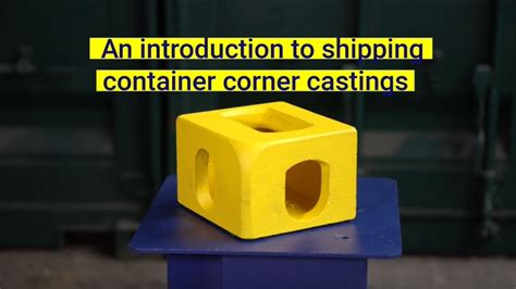 Container Corner Casting At Elijah Rosa Blog