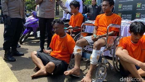 Aksi Jambret Viral di Kelapa Gading Berakhir Kena Tembak di Kaki