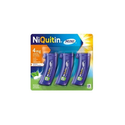 Niquitin Mini Tabletki Do Ssania 4 Mg 60 Tabl Apteka Internetowa Puls