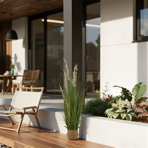 Vevor Artificial Grass Plant 47 Inch Tall 1 Piece