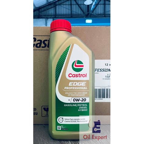 油品家 》castrol Edge Professional 0w20 V合成機油附發票volvo 蝦皮購物