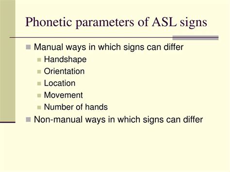 Ppt American Sign Language And Asl Linguistics Powerpoint Presentation Id4394479 Ppt American Sign Language And Asl Linguistics Powerpoint Presentation Id4394479