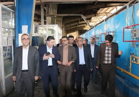 کاشان گزارش تصویری از بازدید معاون وزیر از شهرک‌های صنعتی کاشان تسنیم