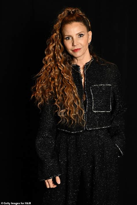 Buffy Star Charisma Carpenter Cuts A Stylish Figure In Sparkly Black