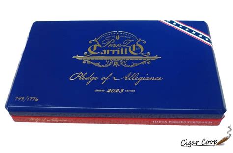 Cigar Review Ep Carrillo Pledge Of Allegiance 2023 Cigar Coop