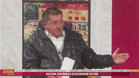 Jutarnji Program 17 10 2022 Vujica Lalić I Vlajko Simović Srk Nikšić Youtube