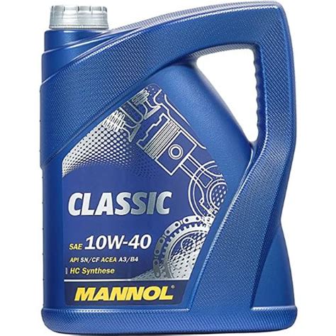Olje Mannol Classic 10w40 5l Enaa