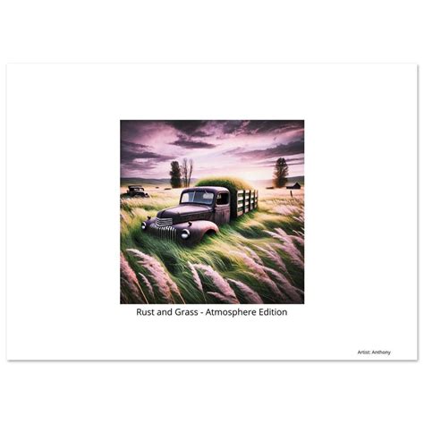 Rust And Grass Ambience Edition Etsy