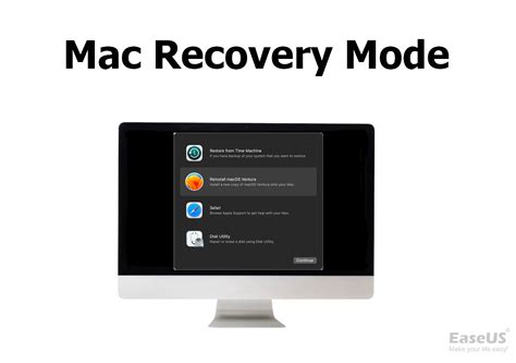 Mac Recovery Mode [complete Navigation For Macos Ventura Monterey] Easeus