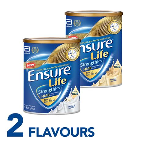 Abbott Ensure Life With Hmb 3 Flavors 800g Bw Generation