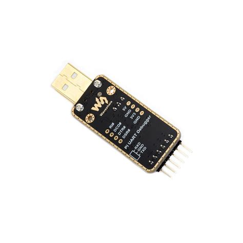 Usb To Uart Debugger Module For Raspberry Pi 5 Type A Port Onboard