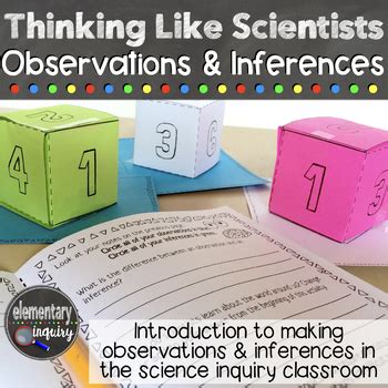 Observations And Inferences Cubes Inquiry Lesson By Elementary Inquiry