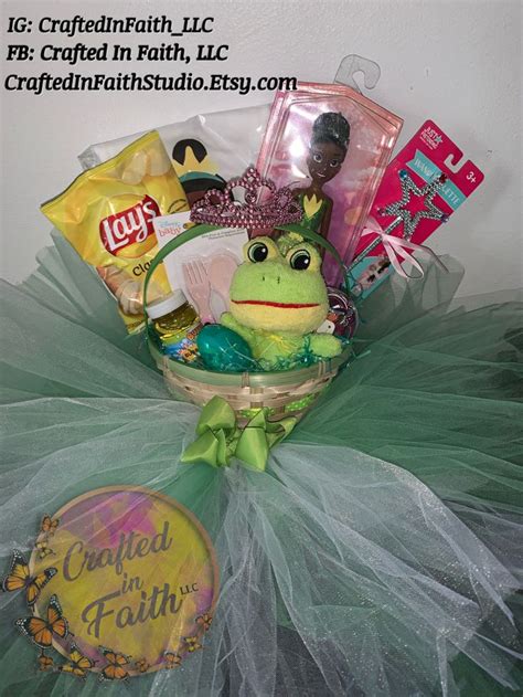 Princess Tiana Easter Basket Easter Baskets Princess Tiana Easter Basket Diy