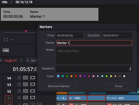 Blackmagic Forum • View Topic Markers Not Appearing On Clips On Timeline