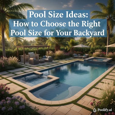 Pool Size Ideas How To Choose The Right Pool Size For Your Backyard